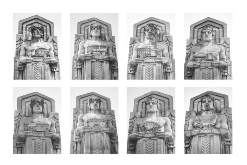 Photo Cleveland Guardians of Transportation Statue (Bridge)